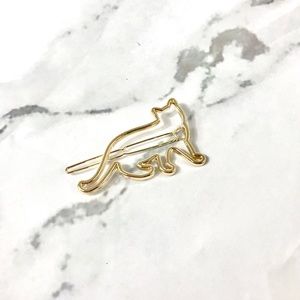 Accessories | New Cat Hair Pin Clip Bobby Pin Gold Color | Poshmark